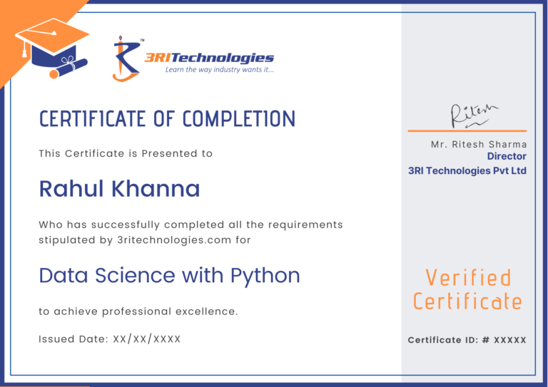 Data Science Online Training and Certification Course | 3RI Technologies